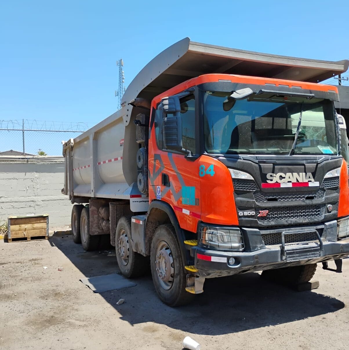 Scania G500 XT B8X4 Camión de volteo - Seminuevos | Scania México